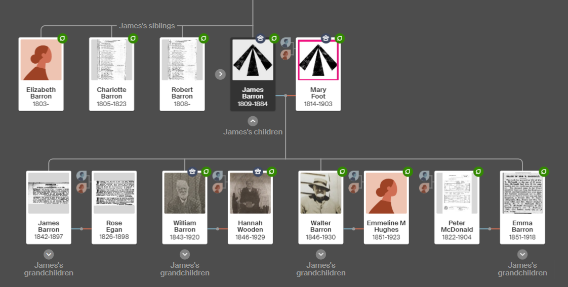 James Barron – Daves Genealogy Web Site